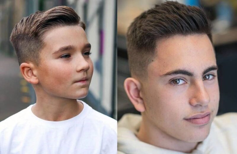 Các Kiểu Tóc Cho Bé Trai Đẹp Và Cá Tính Nhất - A Vòong Hair Salon